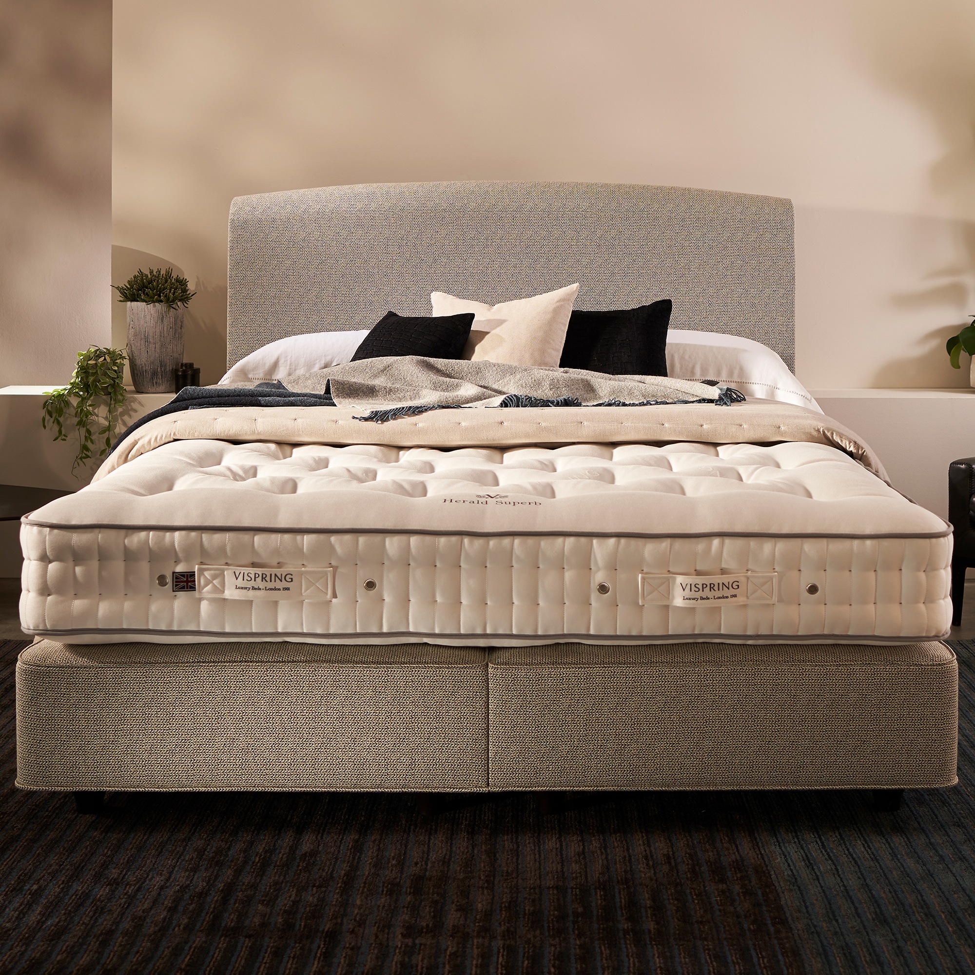HERALD SUPERB Vispring Herald Superb Mattress | Cookes Furniture