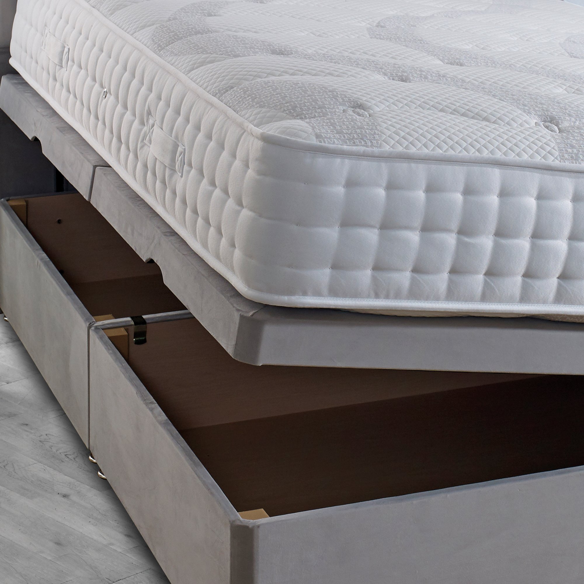 OTTOMAN BEDS Standard Side Lift Ottoman Base | Cookes Furniture