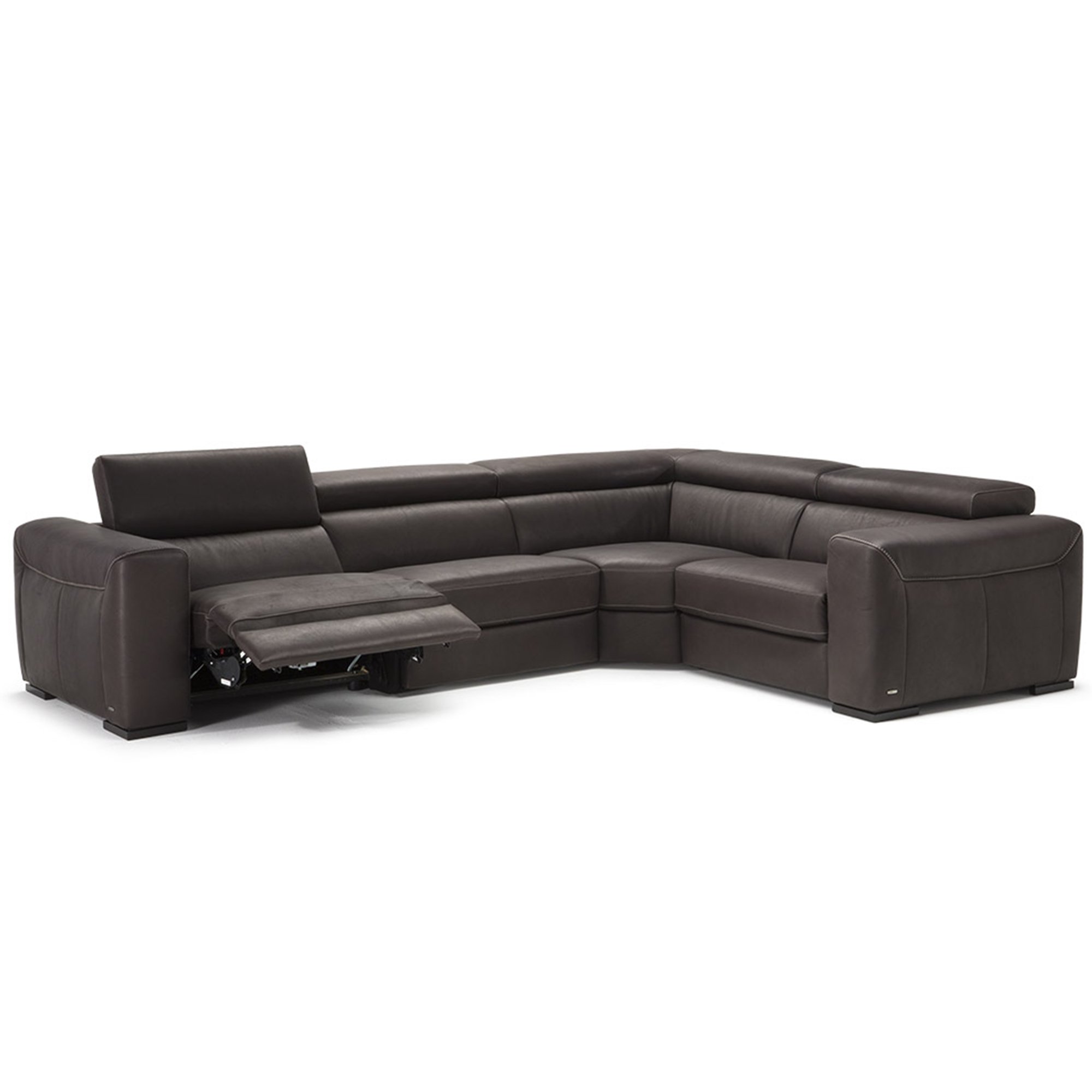 Natuzzi Editions Forza Electric Recliner Corner Sofa | Cookes Furniture