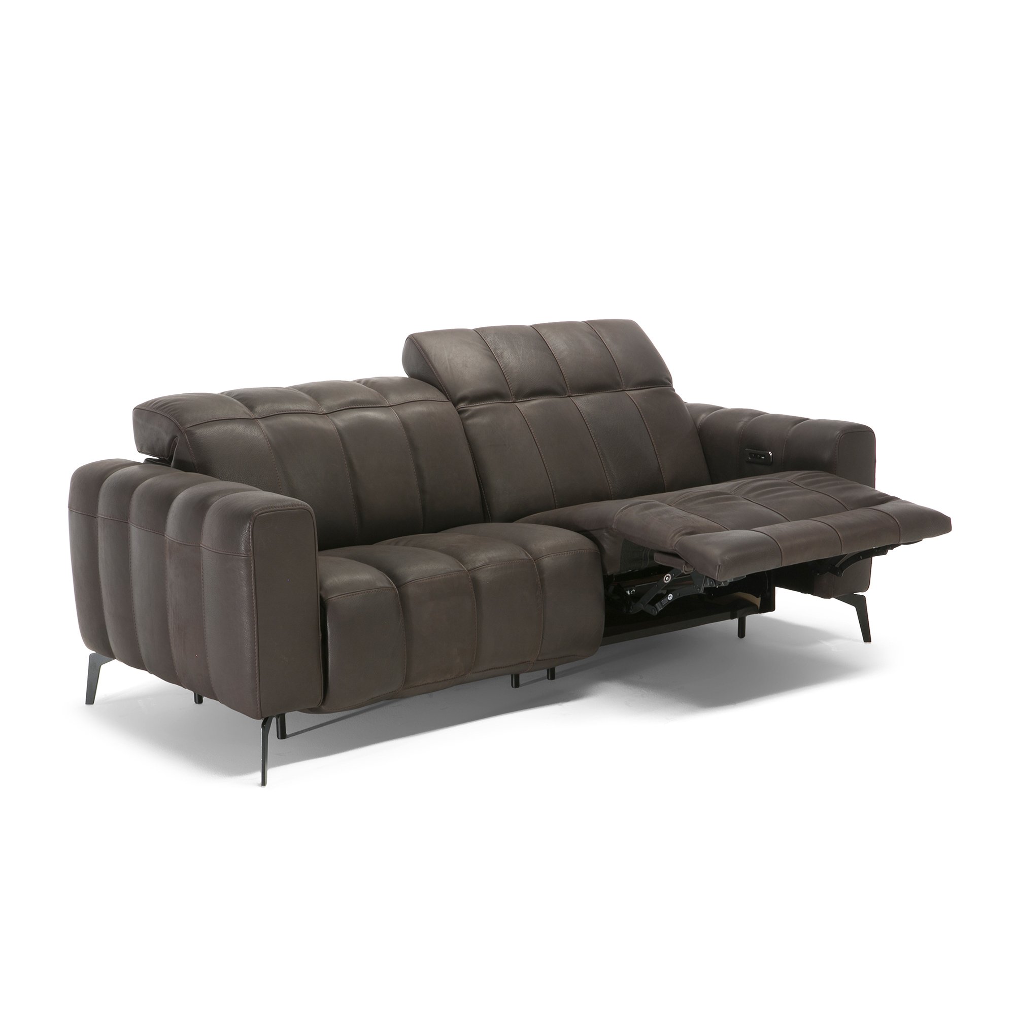 Natuzzi Editions Portento Electric Recliner Loveseat | Cookes Furniture