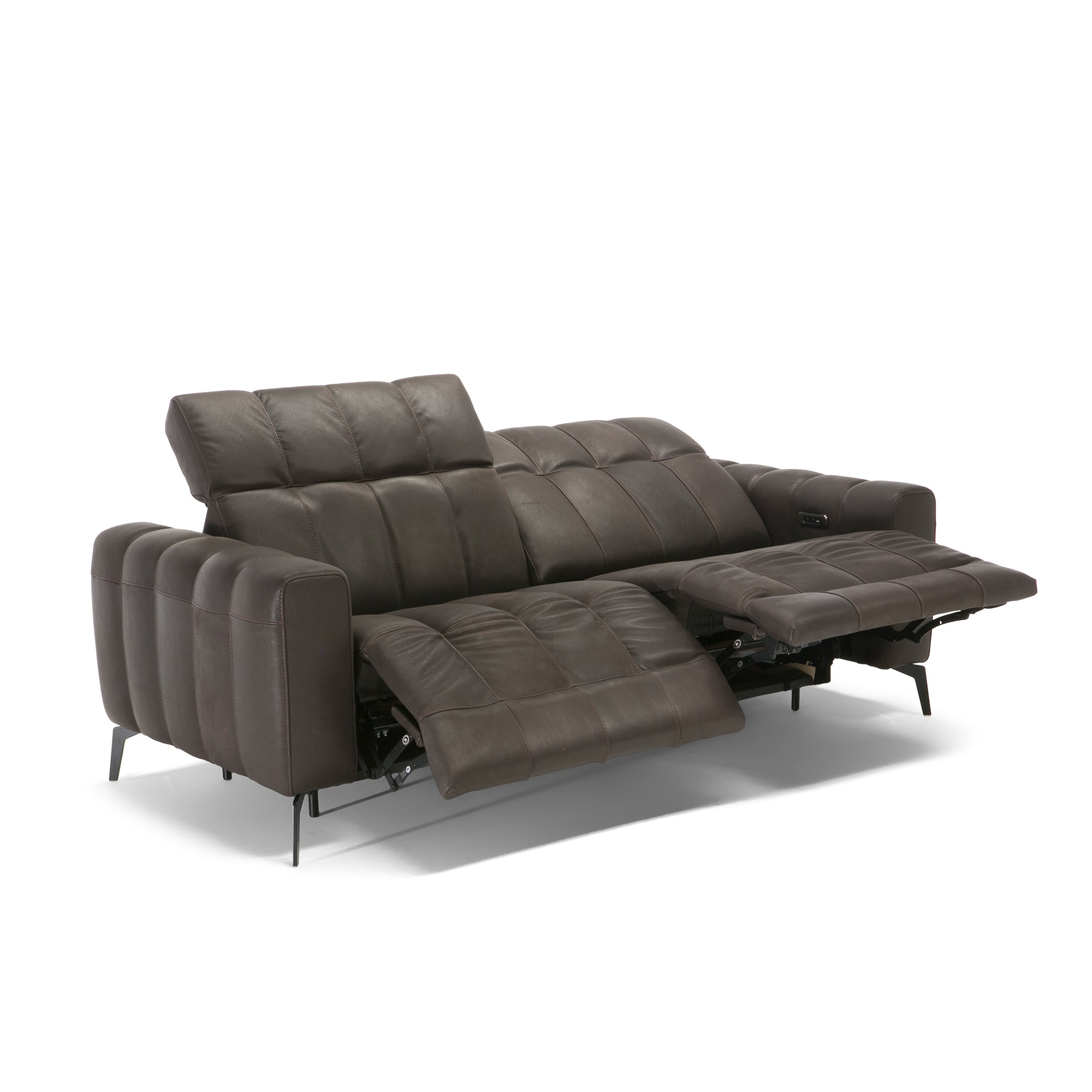 Natuzzi Editions Portento Electric Recliner Loveseat | Cookes Furniture