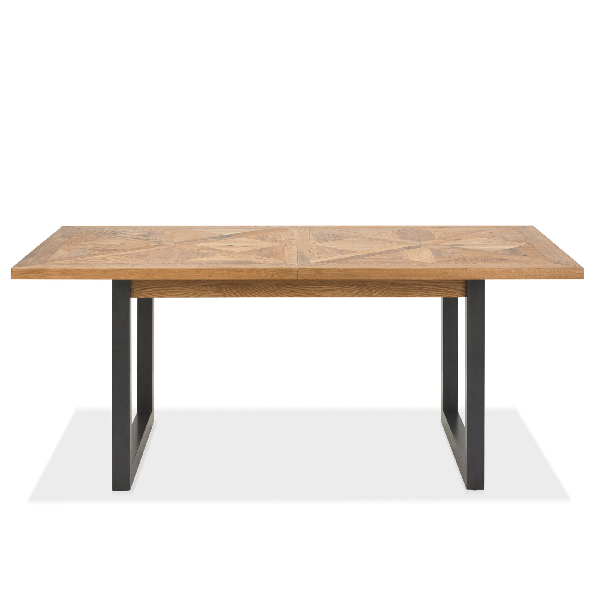 IRIS RUSTIC OAK DINING Cookes Collection Iris Large Extending Dining ...