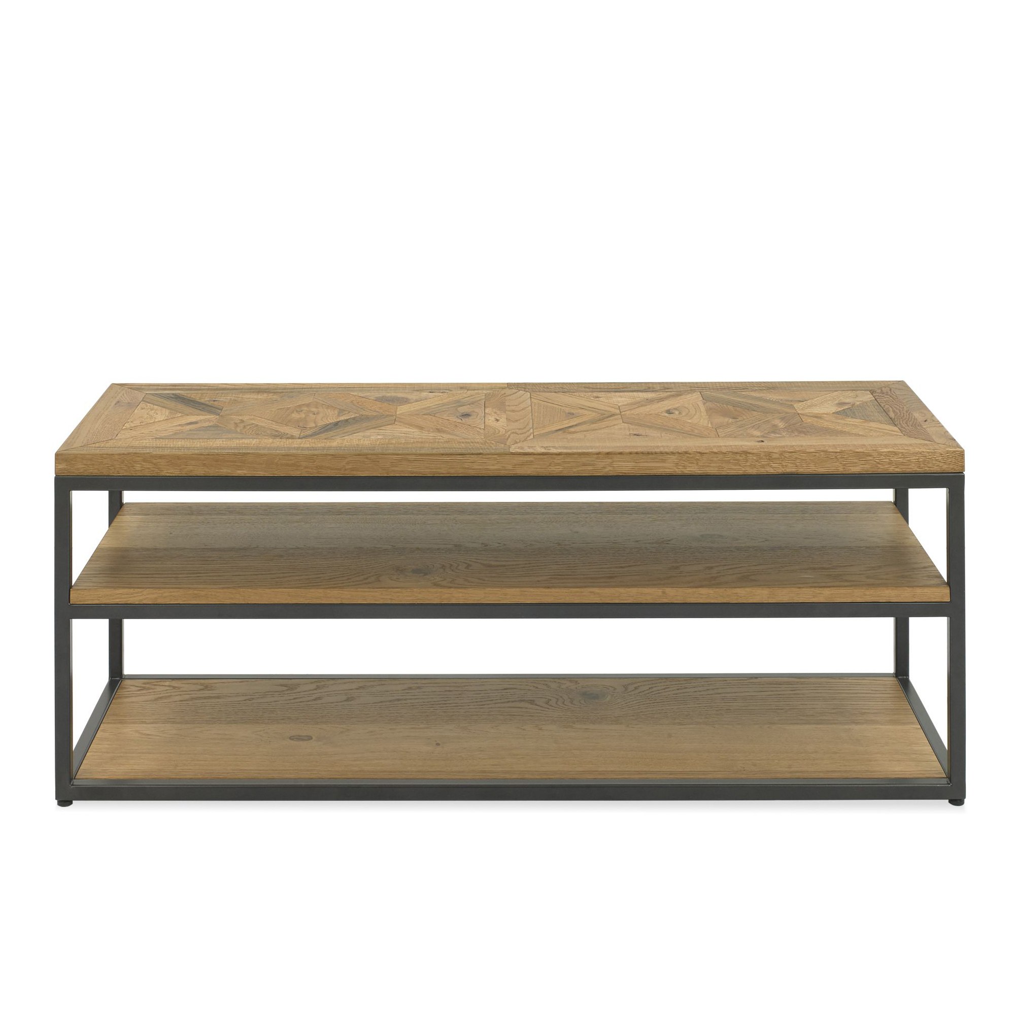 IRIS RUSTIC OAK DINING Cookes Collection Iris Open Entertainment Unit ...