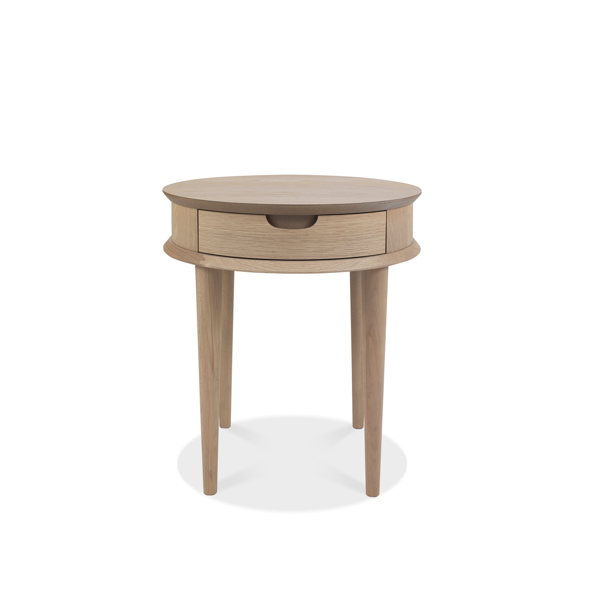 Cookes Collection Fino Scandi Oak Lamp Table | Cookes Furniture
