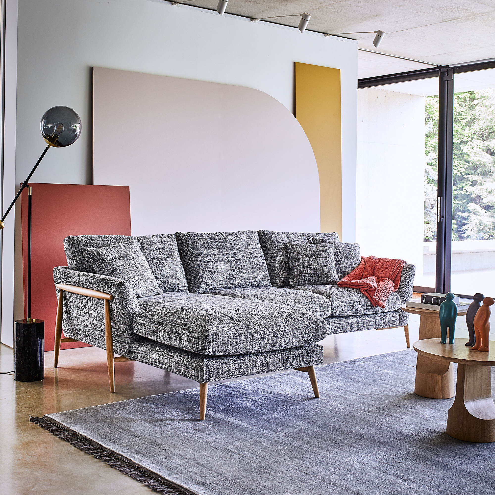 Ercol Forli Chaise Sofa LHF | Cookes Furniture