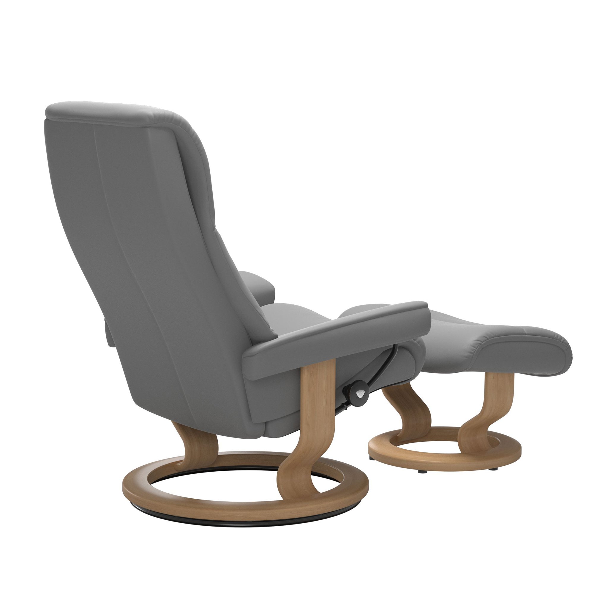 STRESSLESS VIEW MEDIUM Stressless View Medium Chair & Stool Classic ...