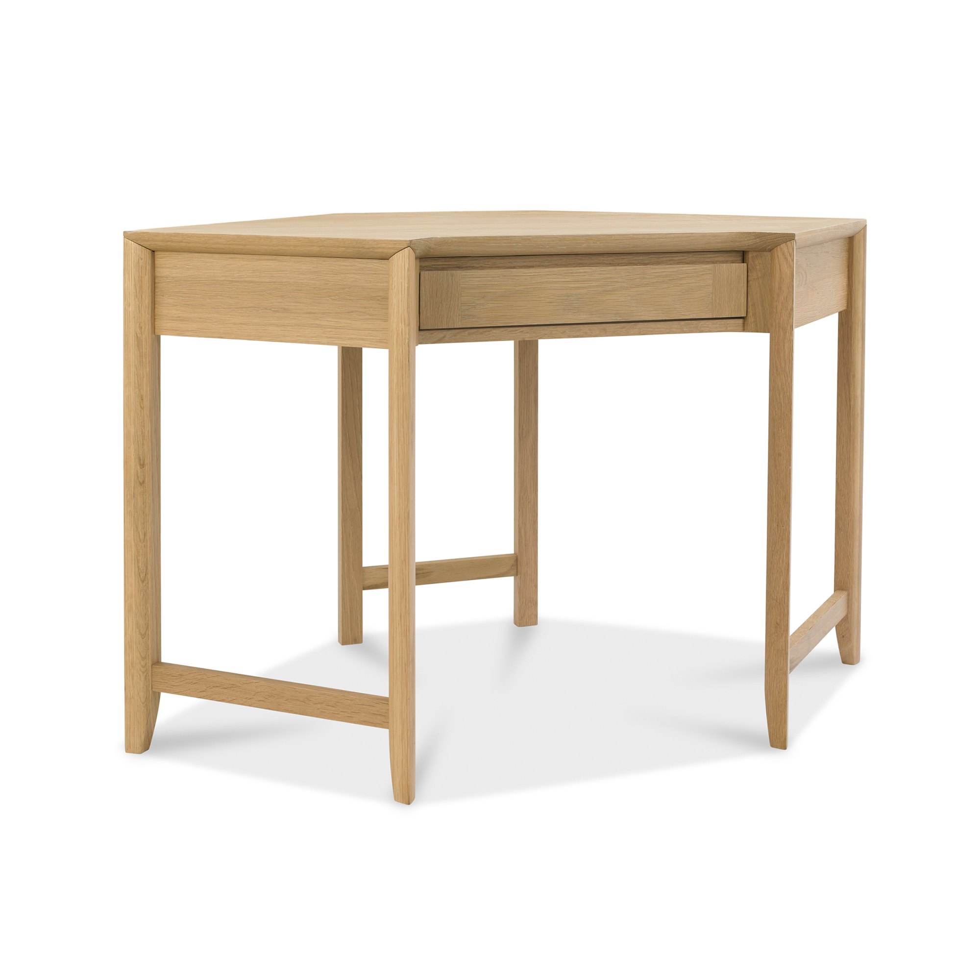 ROMY OAK OFFICE Cookes Collection Romy Corner Desk | Cookes Furniture