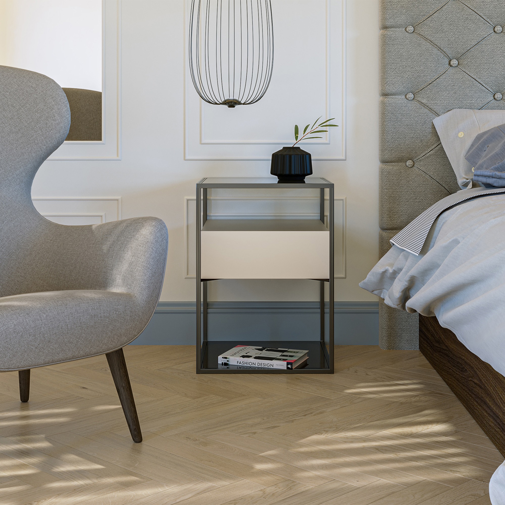 Tribeca Lamp Table With One Drawer | Cookes Furniture