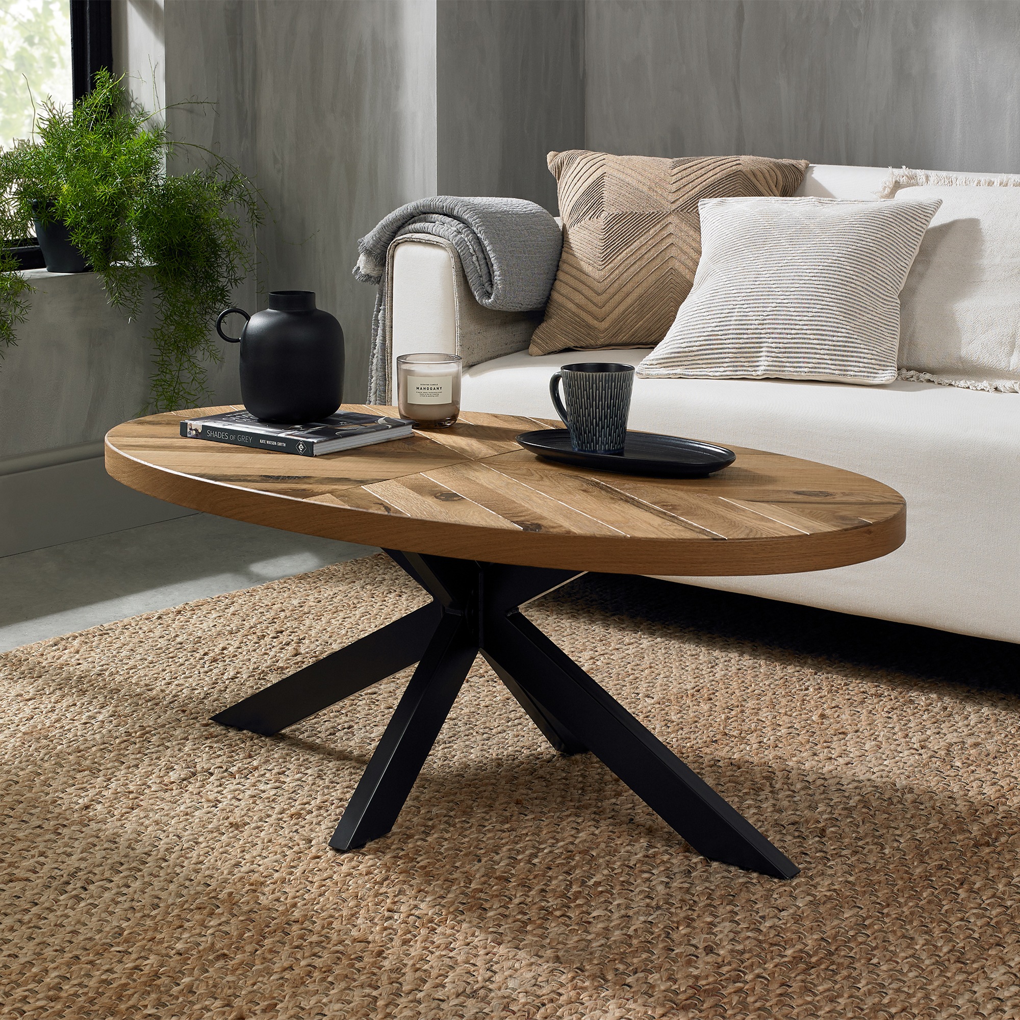 SATURN RUSTIC OAK DINING Cookes Collection Saturn Coffee Table | Cookes ...