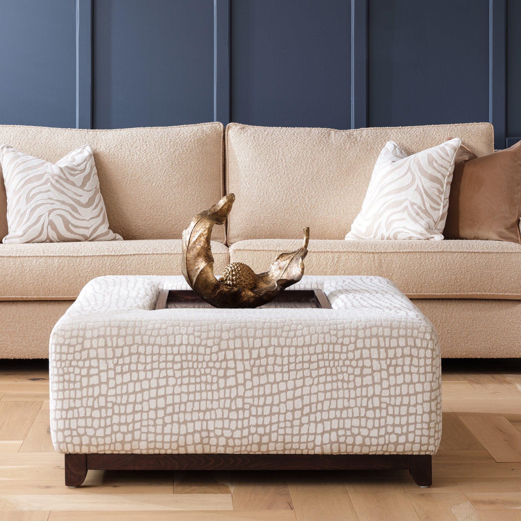 Wyndley Coffee Table Pouffe | Cookes Furniture
