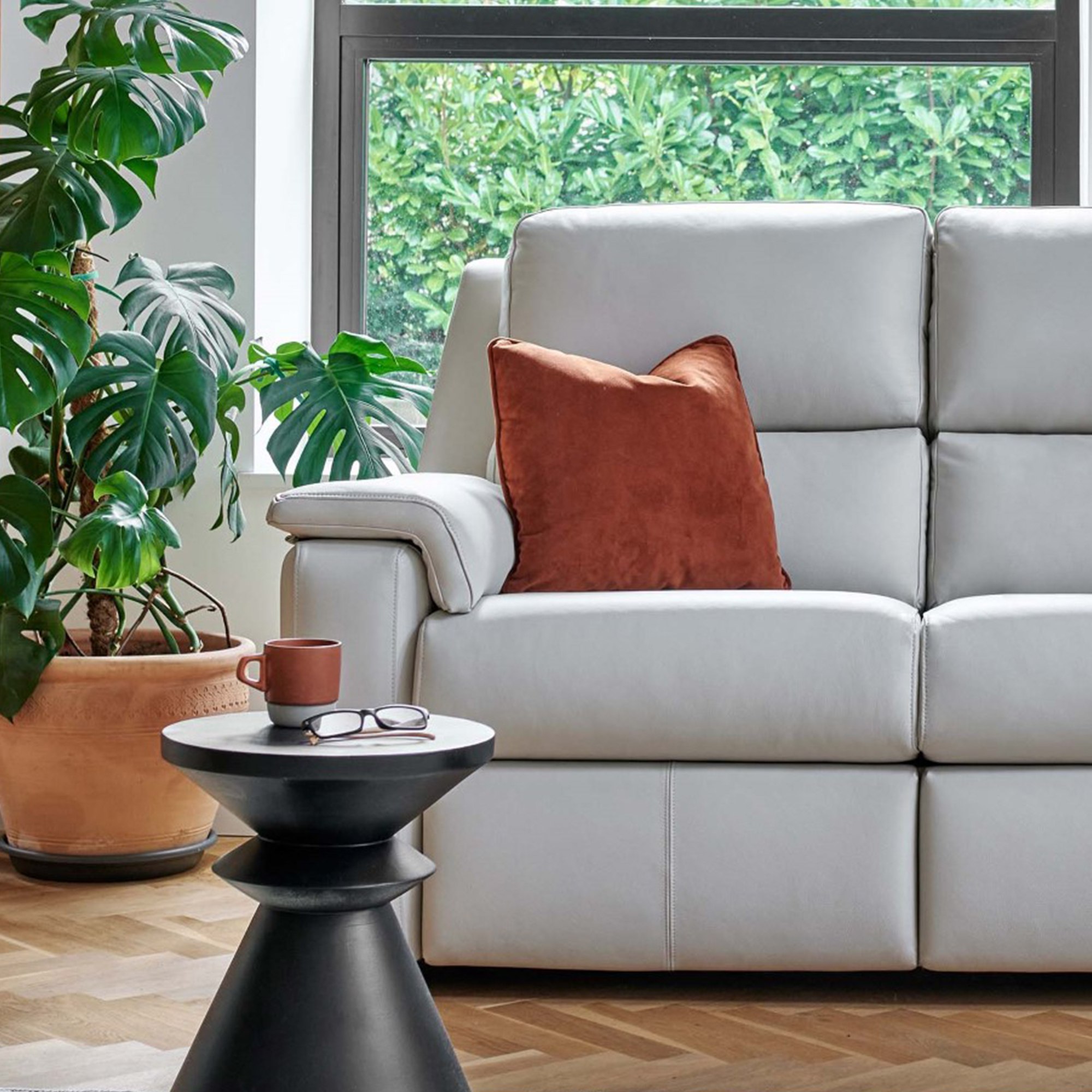 G Plan Harper Large Sofa Leather | Cookes Furniture