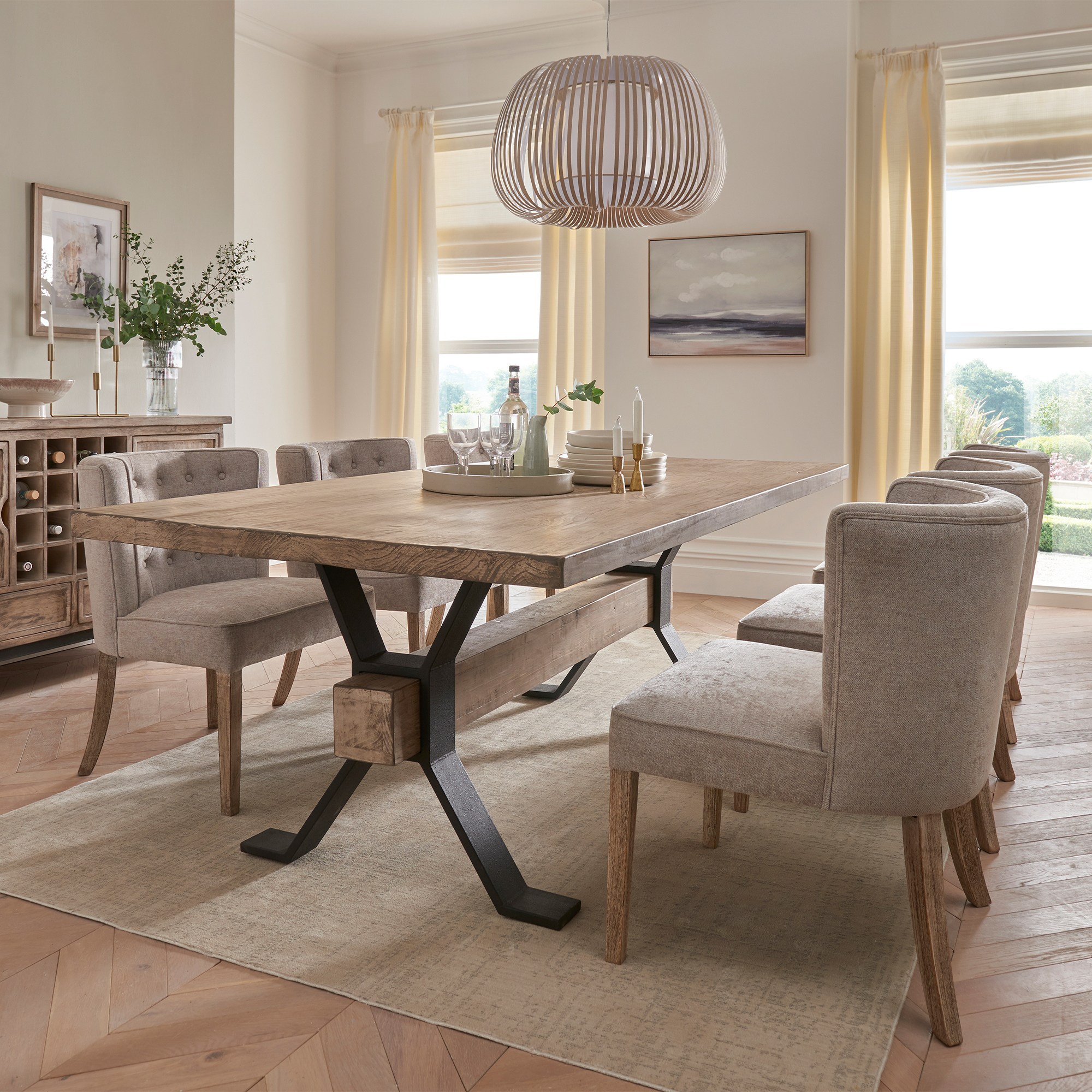 Alabama Large Dining Table | Cookes Furniture