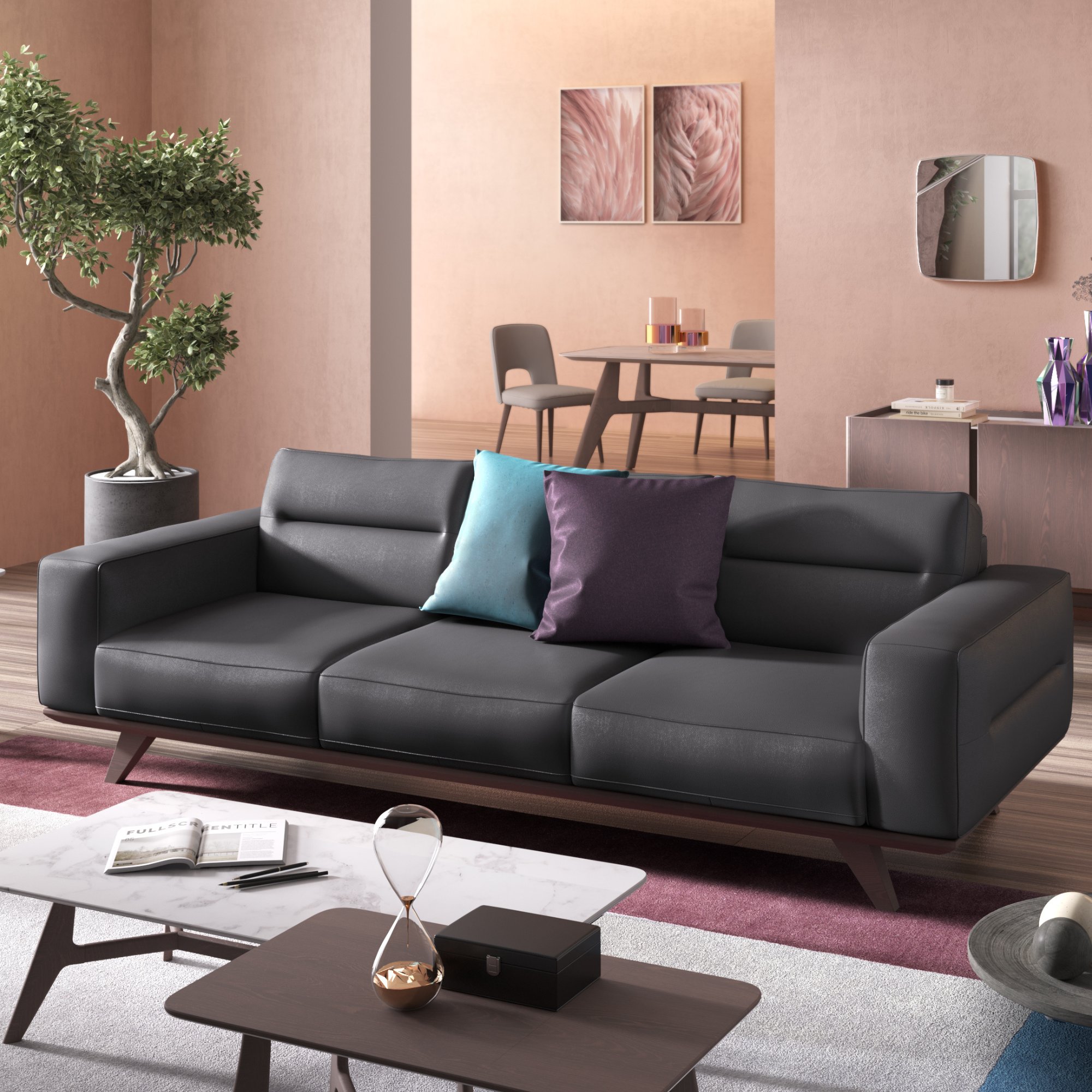 Natuzzi Editions Adrenalina 3 Seater Sofa | Cookes Furniture