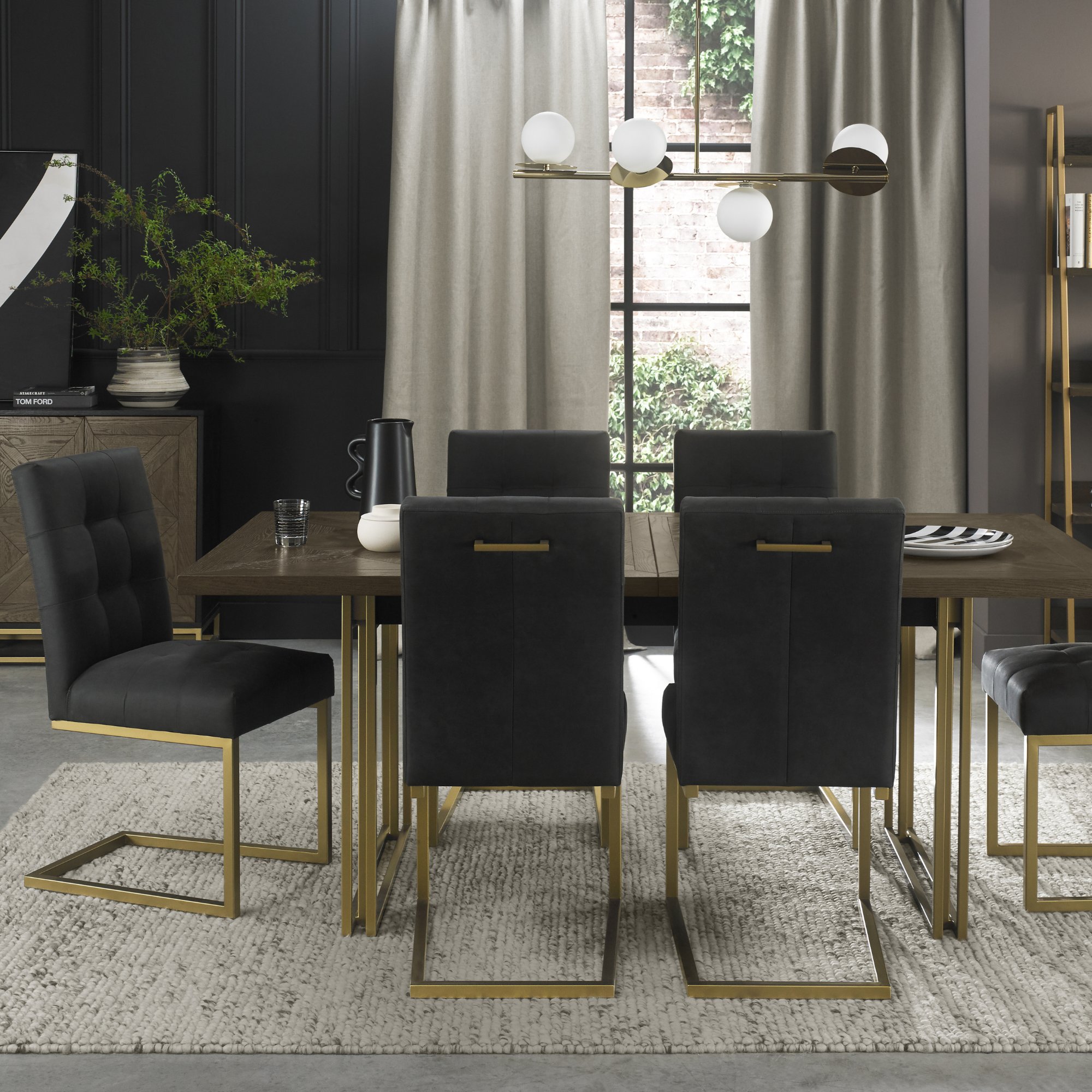 Iris Fumed Oak Dining Iris Fumed Oak 6-8 Extending Dining Table | Cookes Furniture