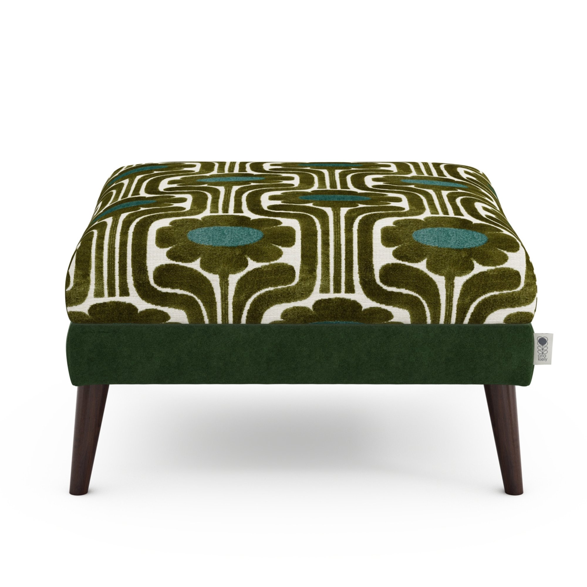 Stools Orla Kiely Flynn Footstool | Cookes Furniture