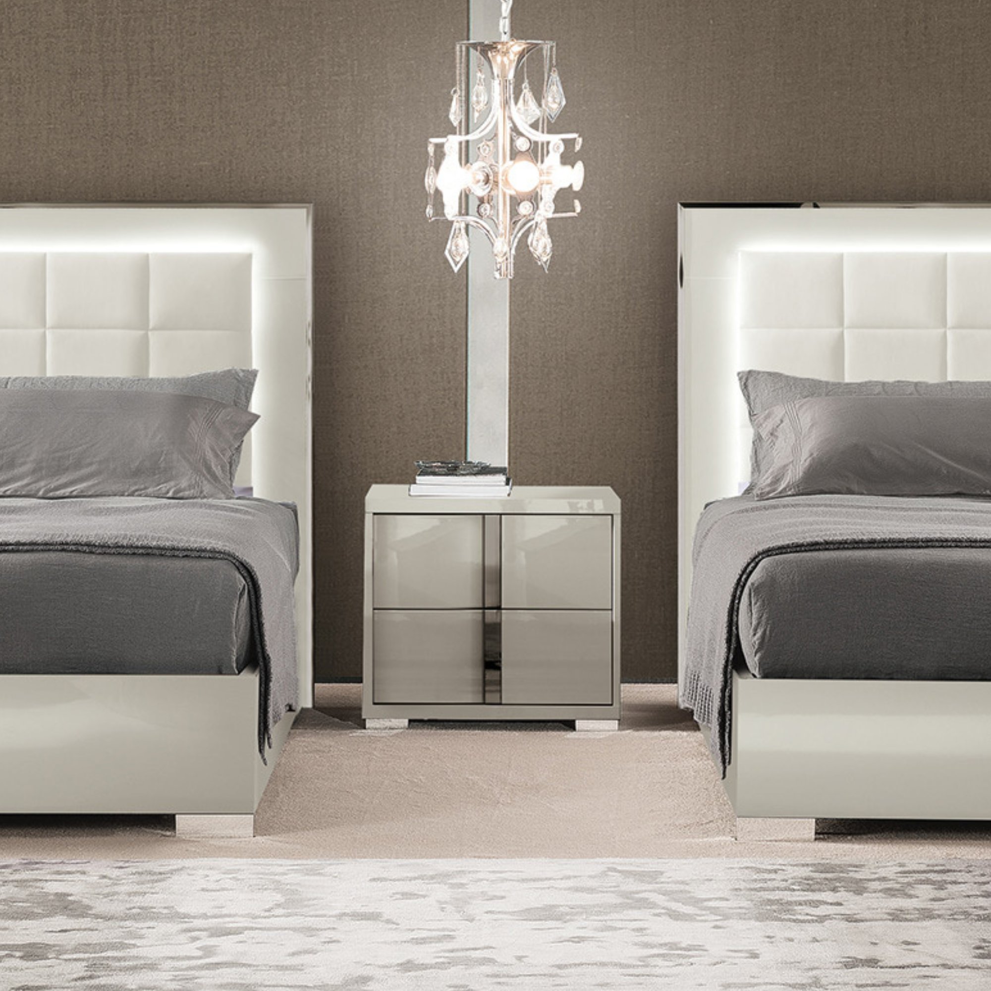 IMPERIA BEDROOM Alf Italia Imperia Nightstand | Cookes Furniture