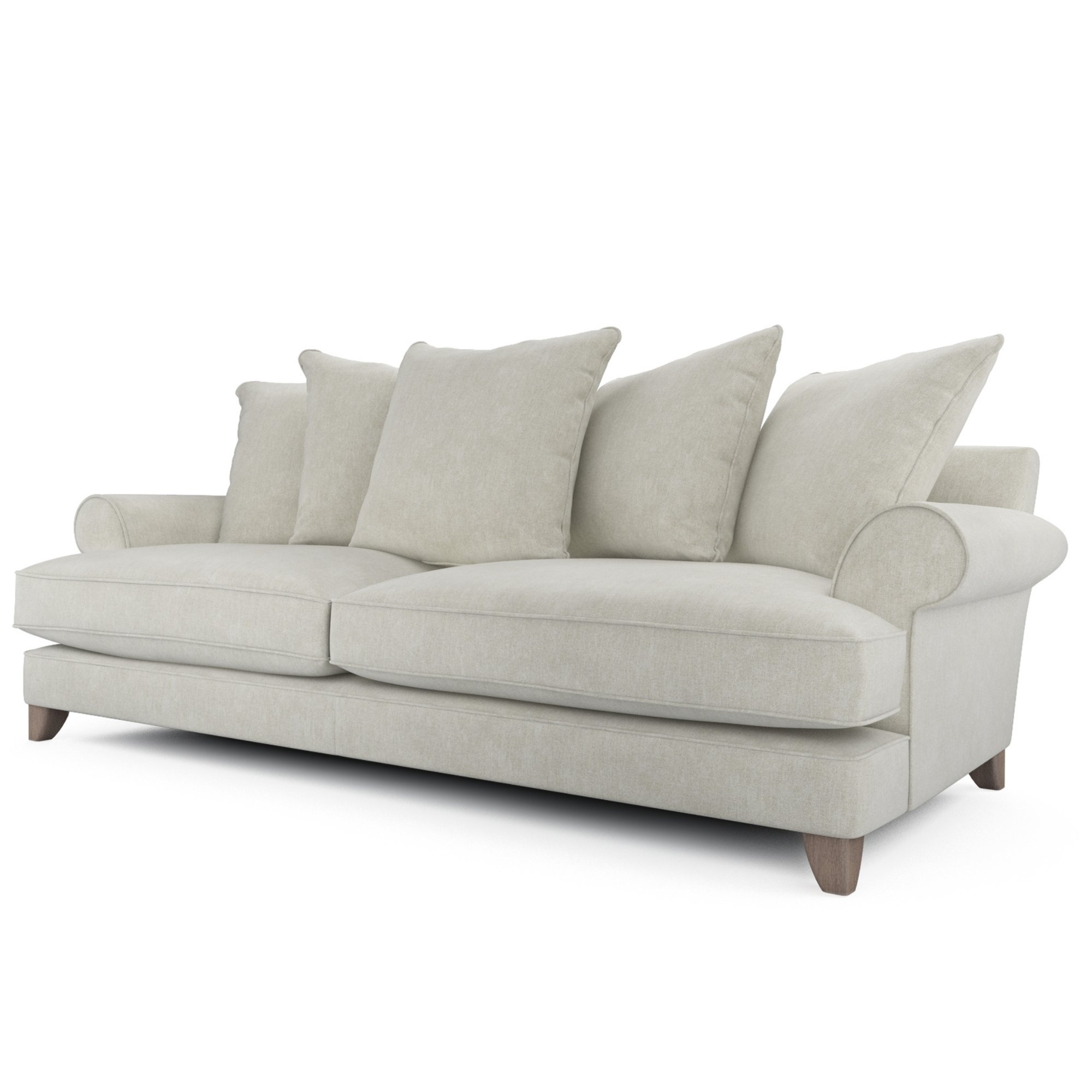 The Lounge Co Briony 4 Seater Pillow Back Sofa | Cookes Furniture