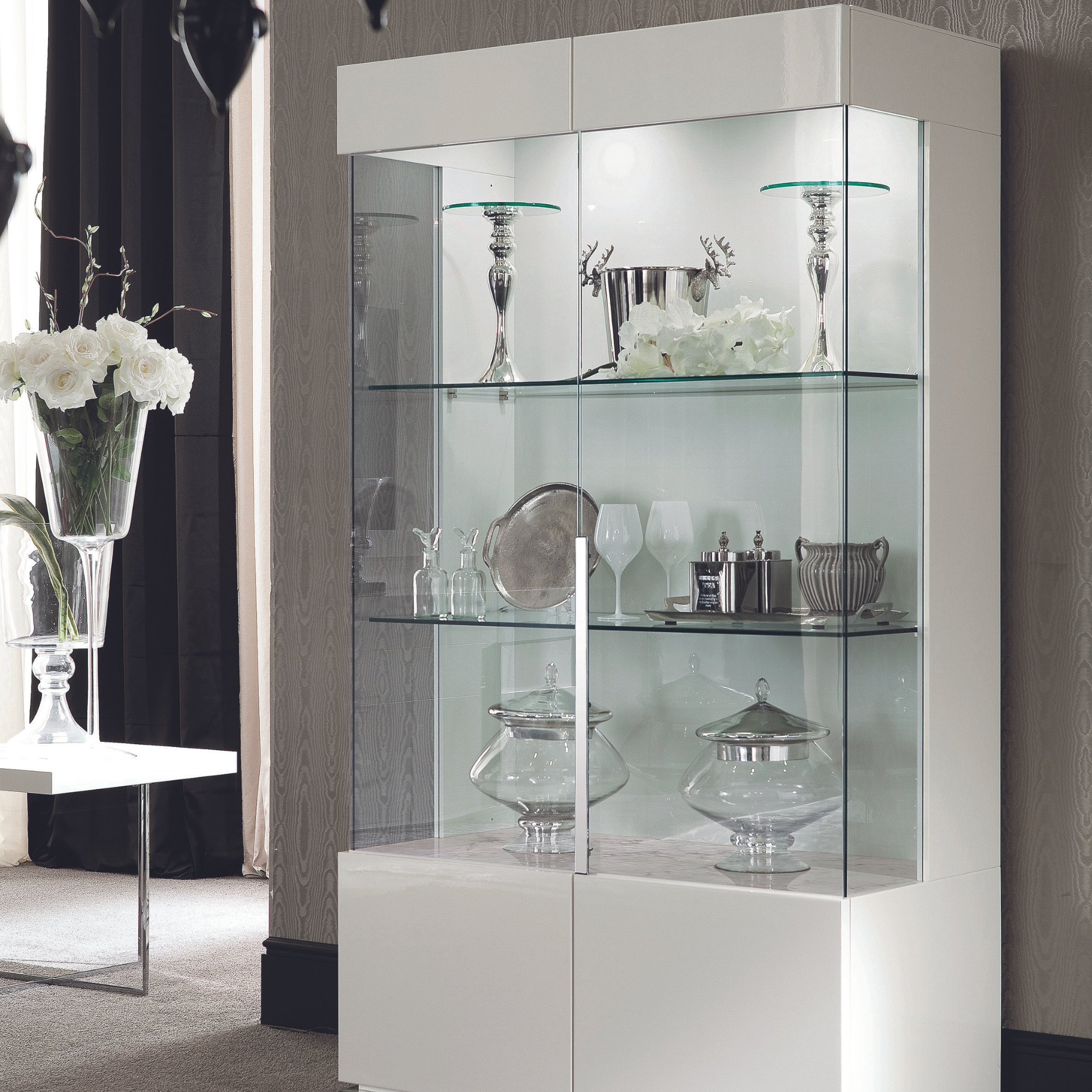 CANOVA - DINING Alf Italia Canova 2 Door Display Cabinet | Cookes Furniture