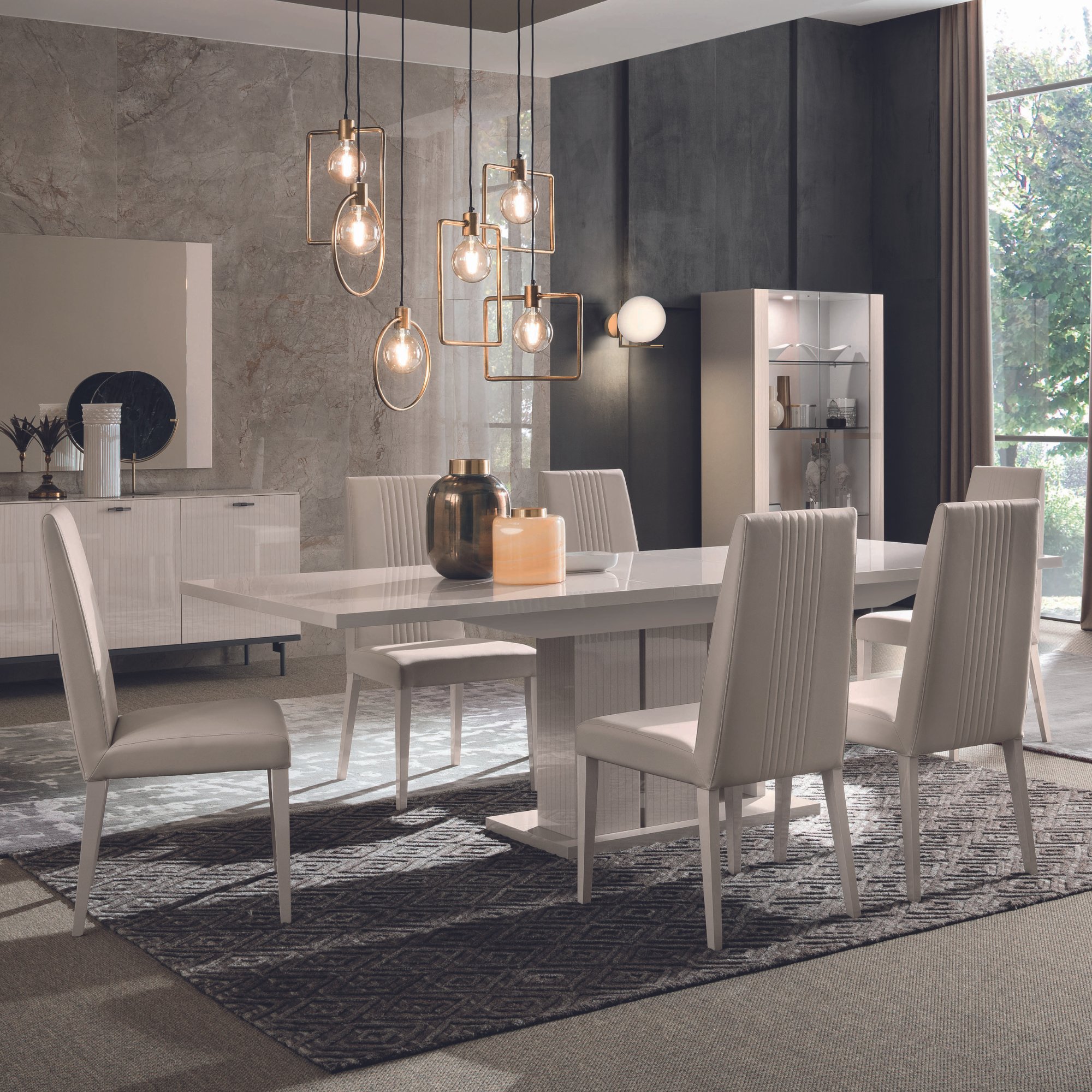 CLAIRE DINING Alf Italia Claire Large Extending Dining Table | Cookes ...