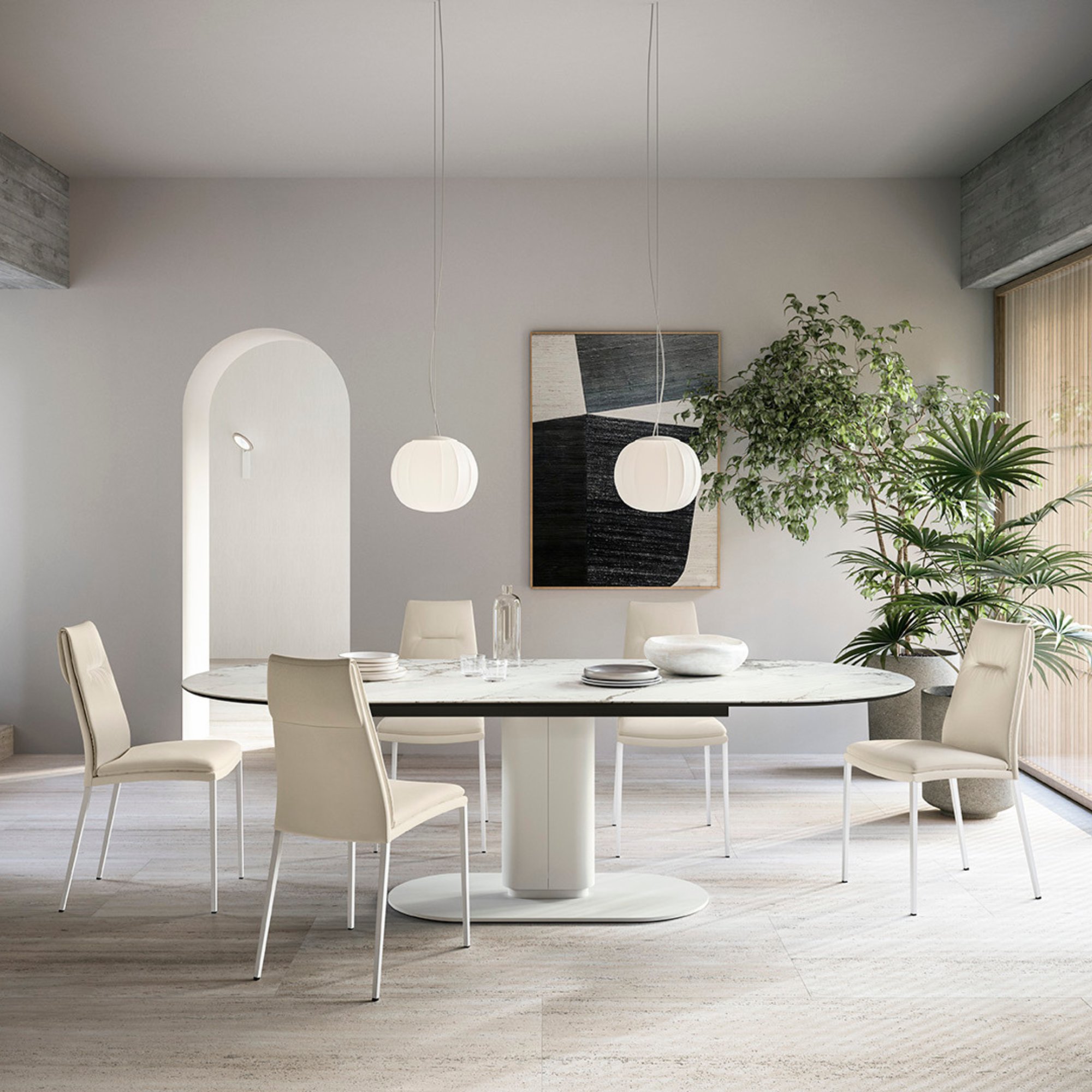 Calligaris Cameo Extendable Dining Table | Cookes Furniture