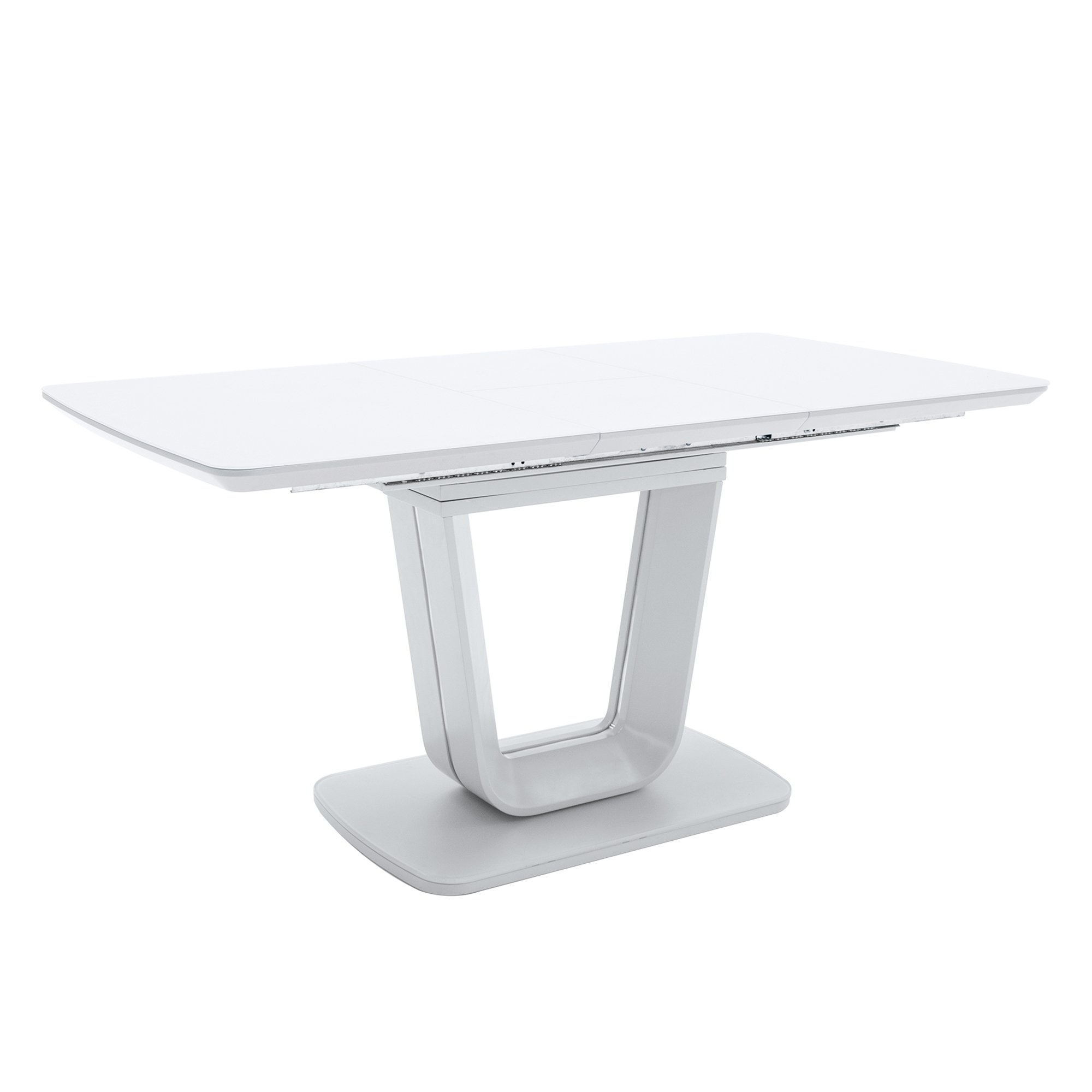 Lewis Medium Dining Table & 4 Taupe Chairs | Cookes Furniture