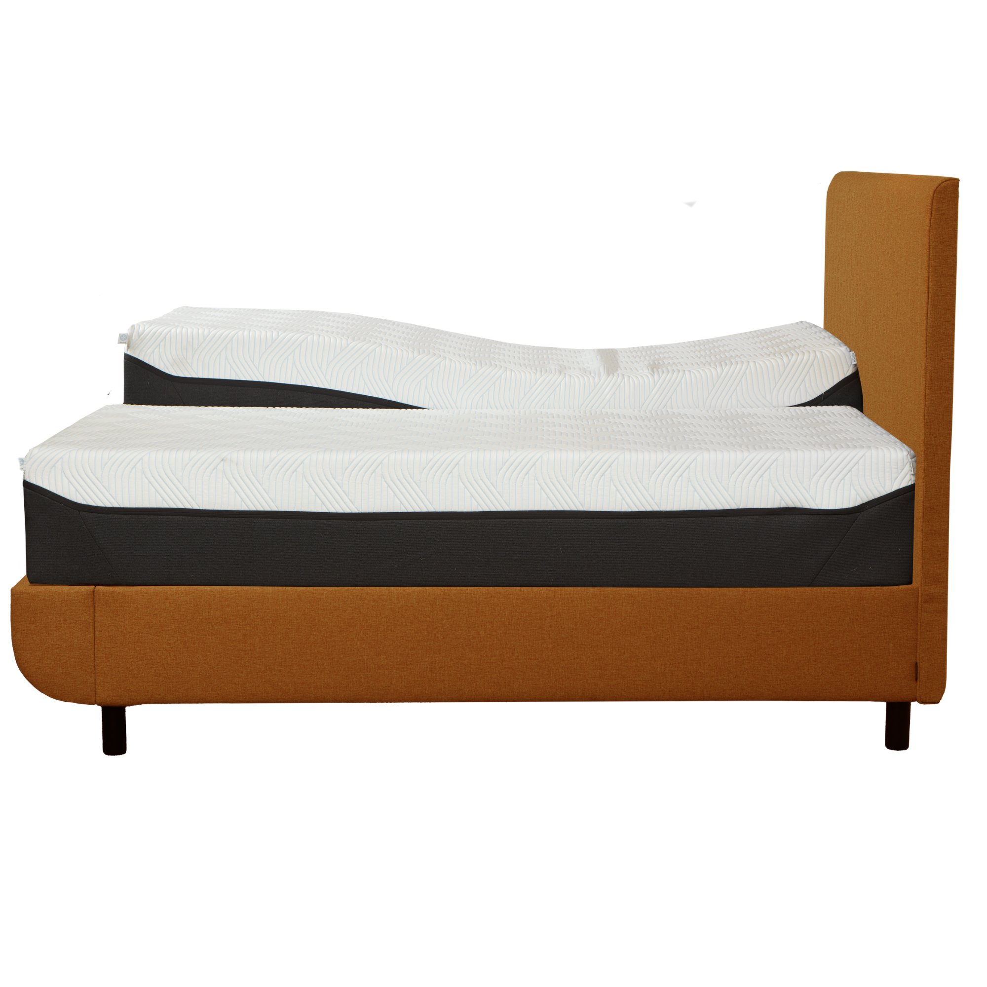 Tempur Arc Disc Adjustable Bed with Vertical Headboard – Gold | Cookes ...
