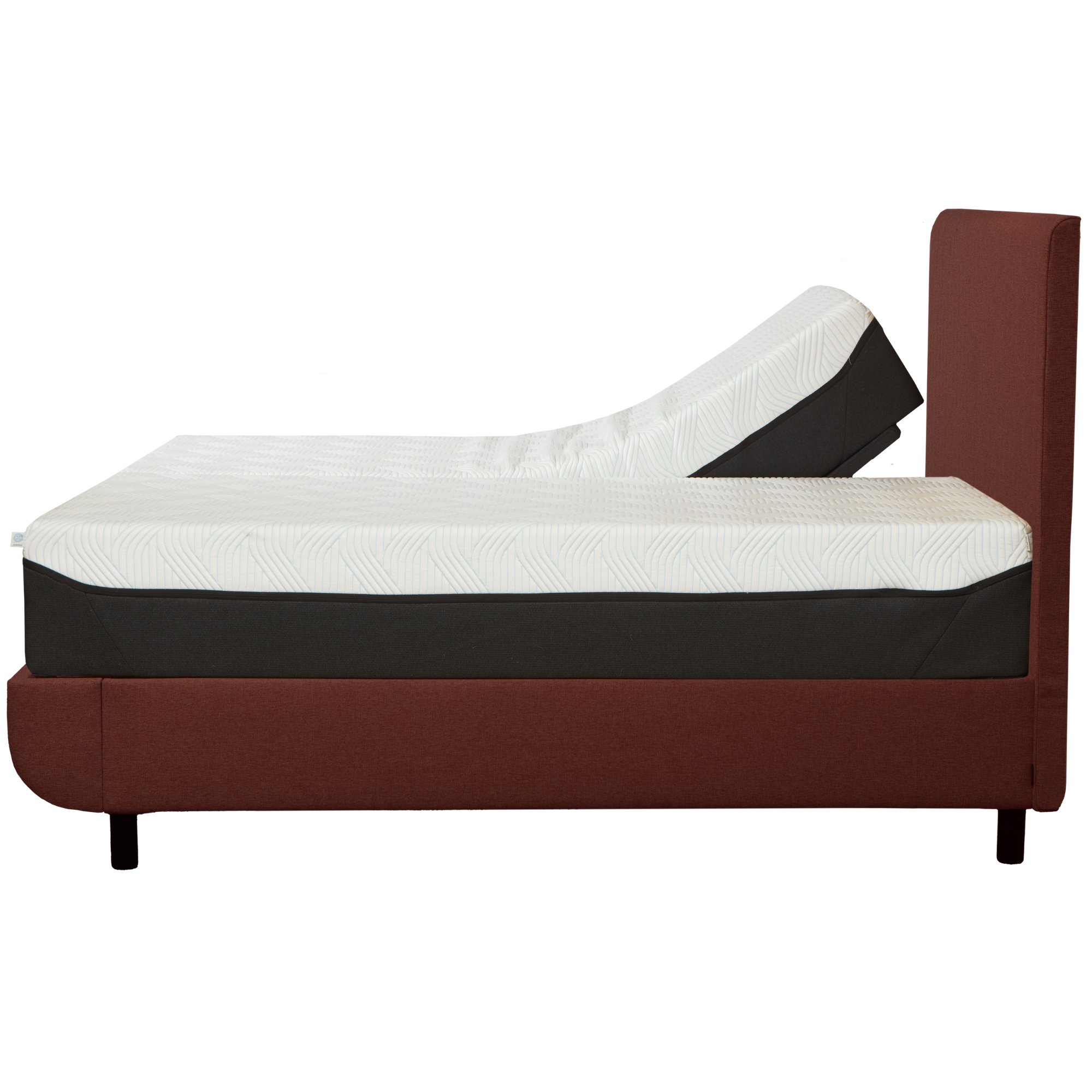 Tempur Arc Disc Adjustable Bed with Vertical Headboard – Copper ...