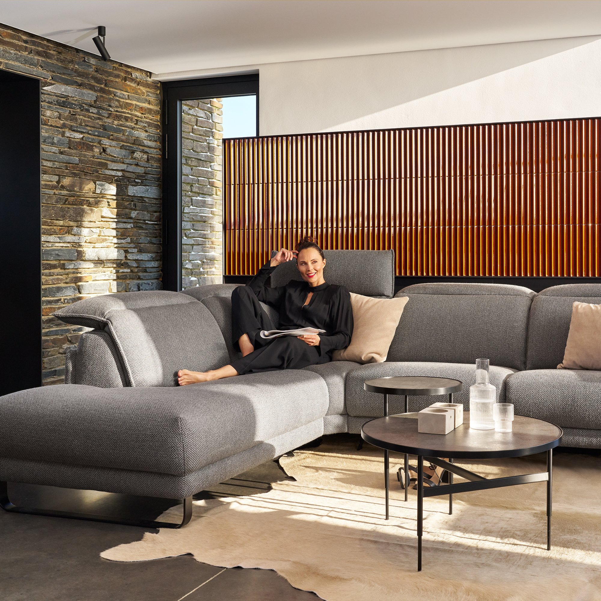 Rom Samara Corner Sofa | Cookes Furniture