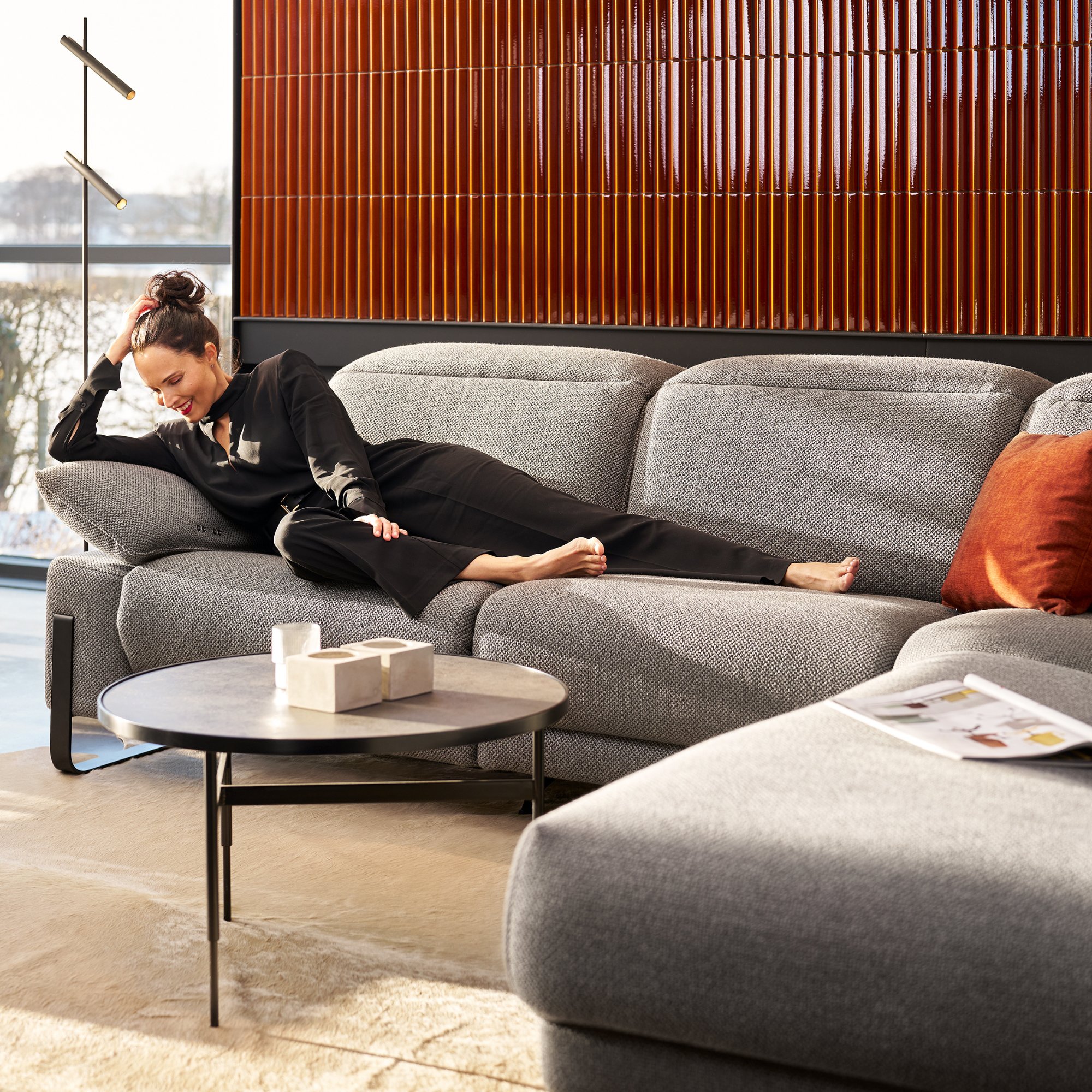 Rom Samara Corner Sofa | Cookes Furniture