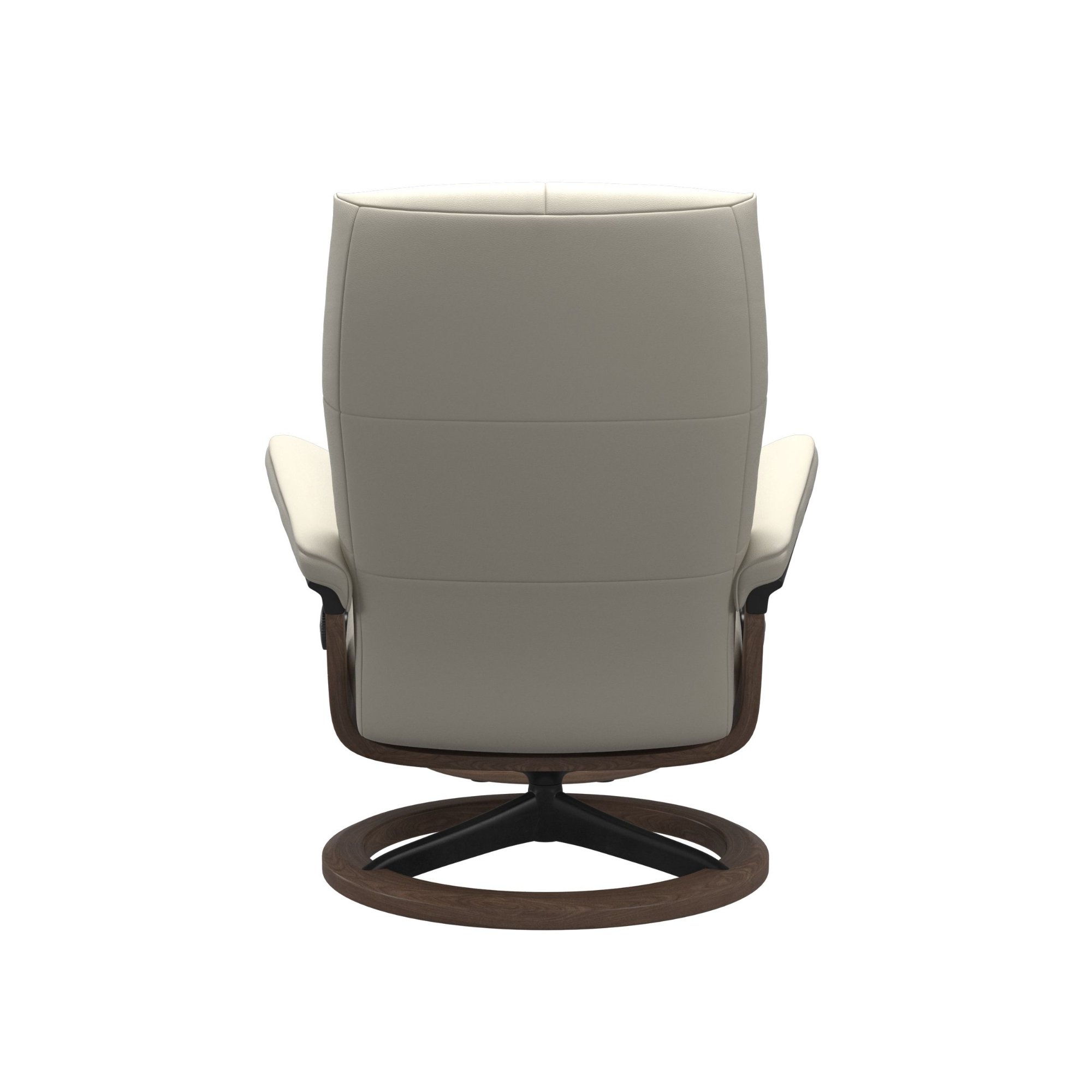 Stressless David Small Chair & Stool Signature Base | Cookes Furniture