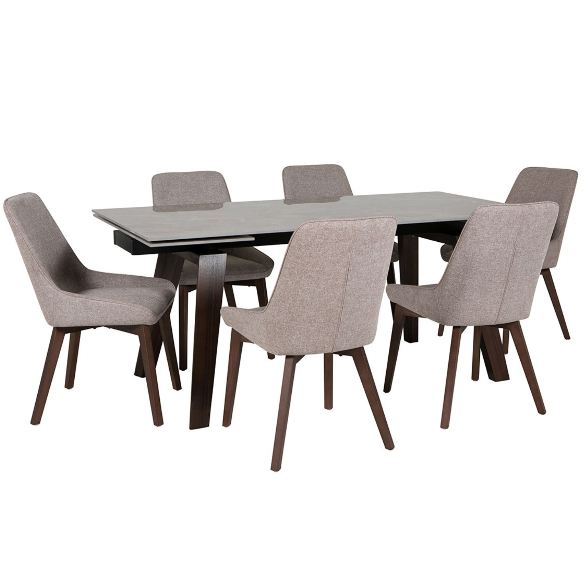 Aiden Extending Dining Table & 6 Chairs | Cookes Furniture