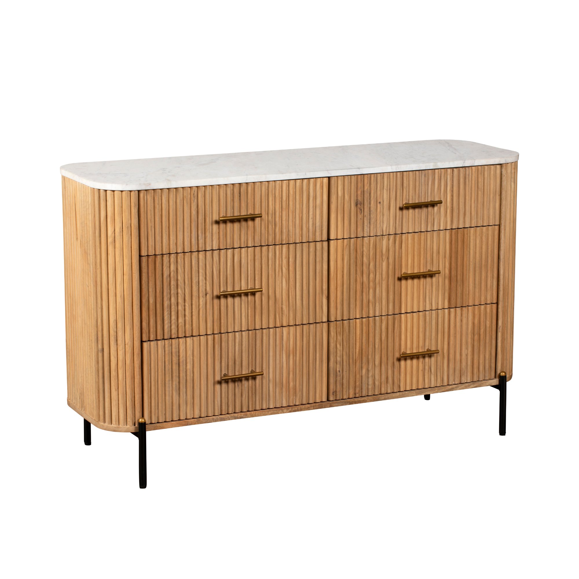 Rhys Bedroom Cookes Collection Rhys 6 Drawer Wide Chest | Cookes Furniture