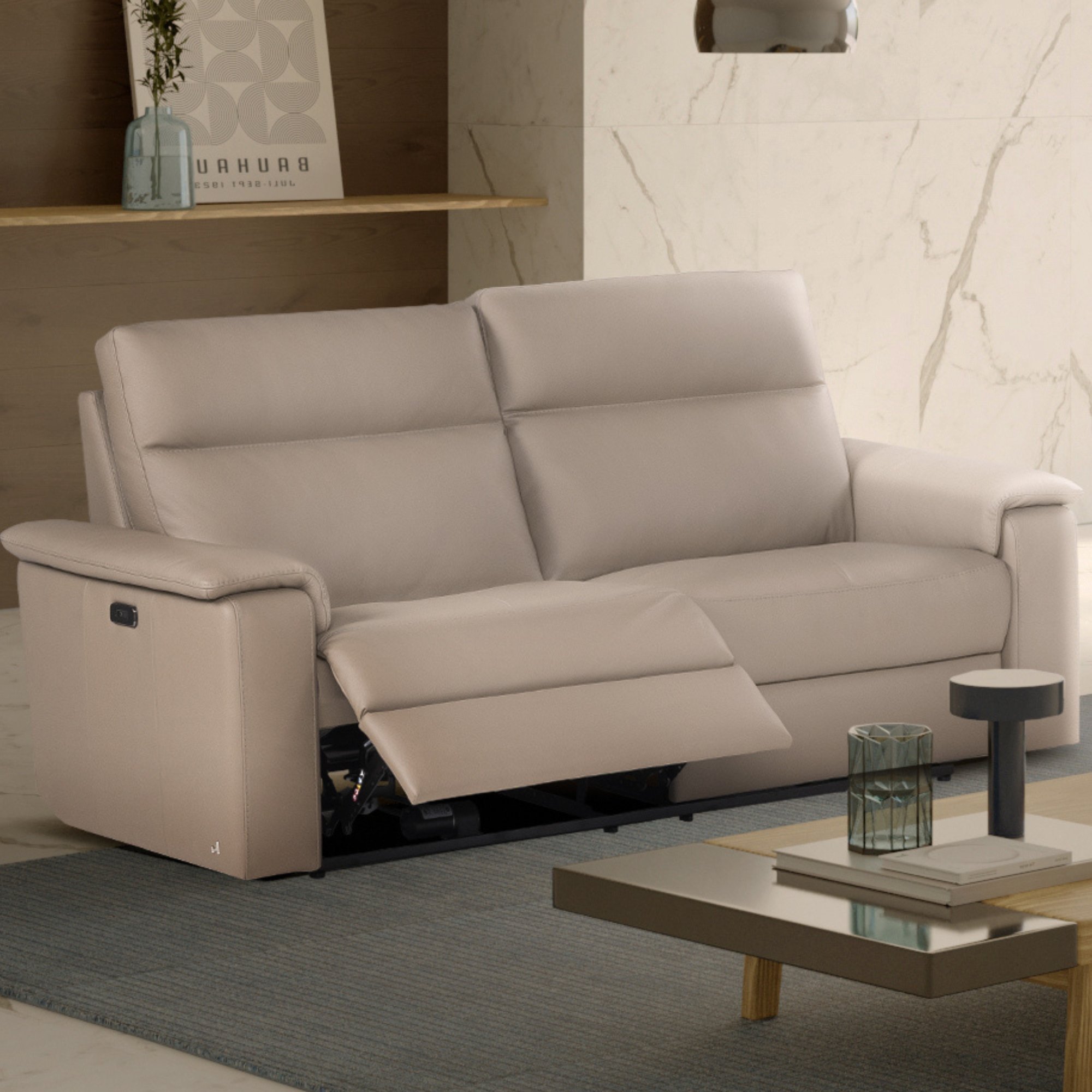 Nicoletti Syracuse 3 Seater Reclining Sofa | Cookes Furniture