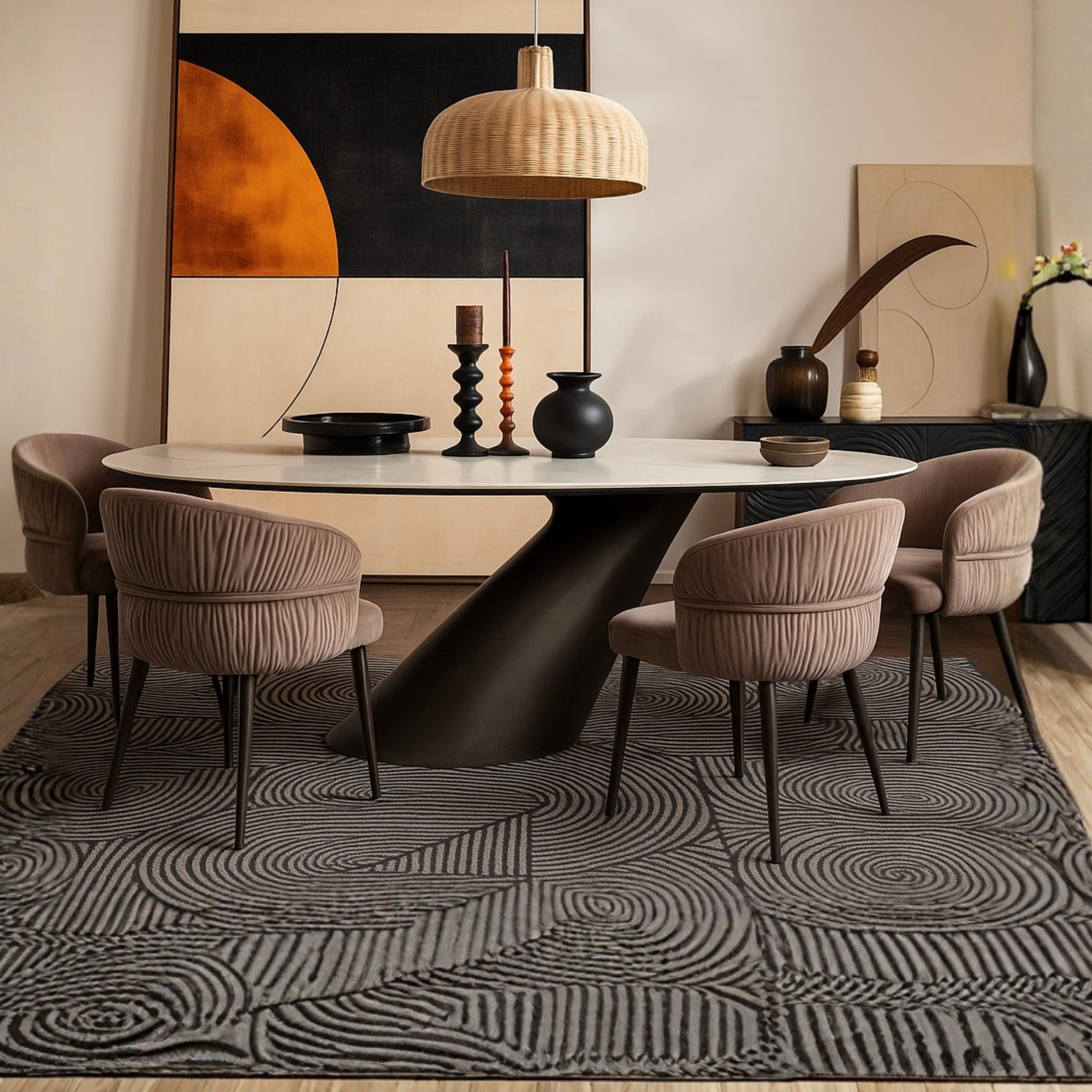 Willa Angled Dining Table 200cm | Cookes Furniture