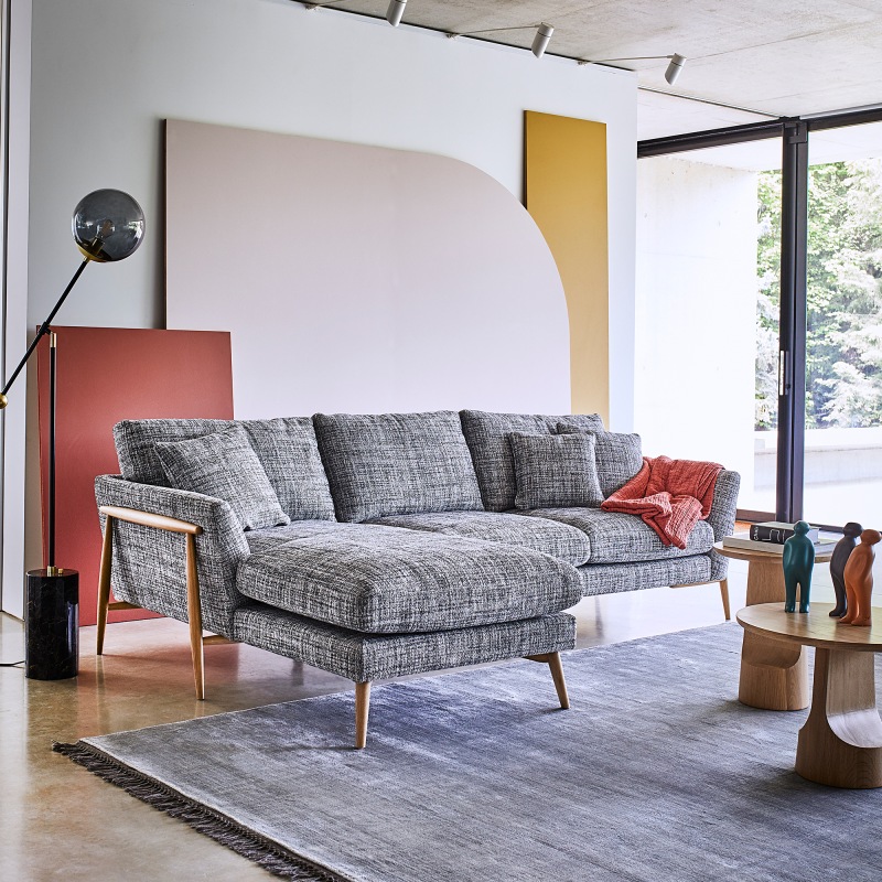 Ercol Forli Chaise Sofa LHF | Cookes Furniture