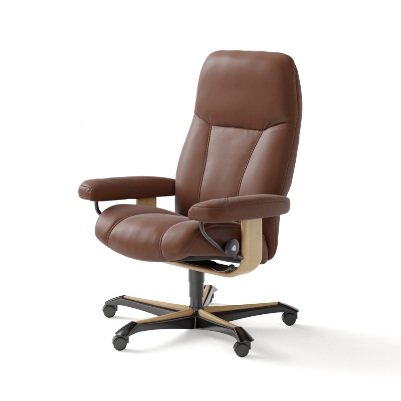 STRESSLESS CONSUL MEDIUM Stressless Consul Office Chair | Cookes Furniture