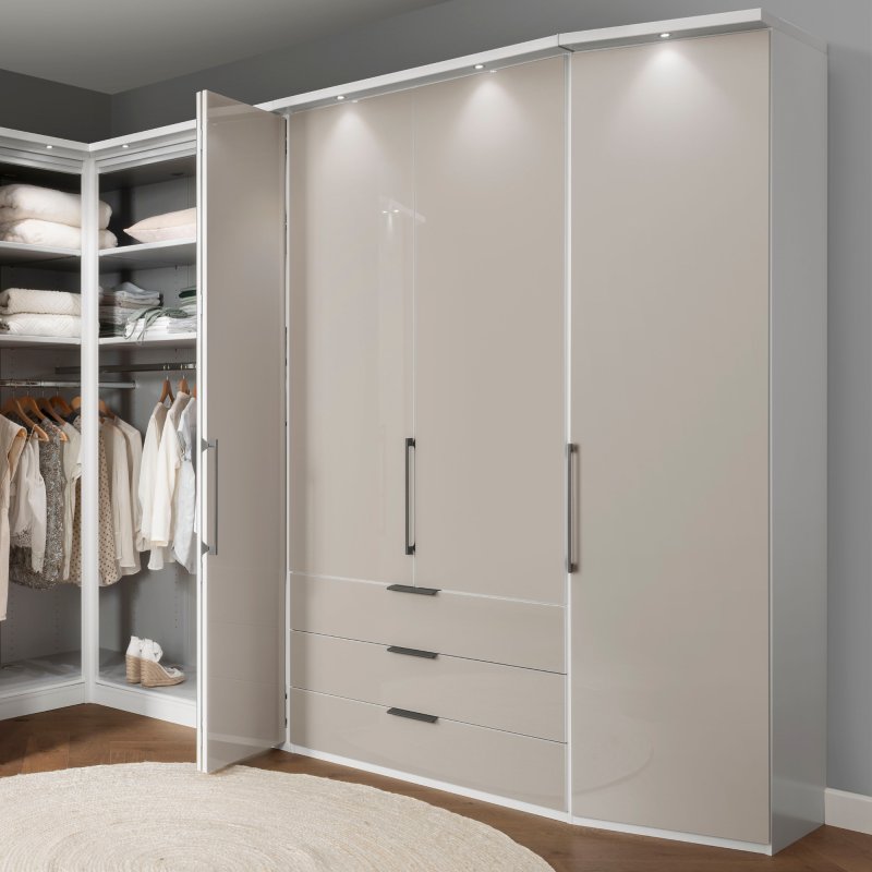 Monaco 3000 Wiemann Monaco Corner Wardrobe | Cookes Furniture